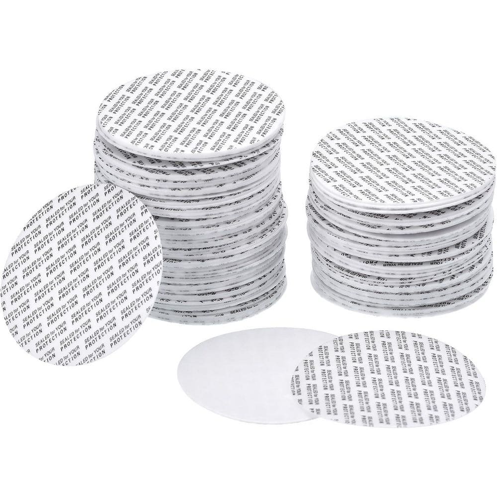 38mm Foam Lid Liner Pressure Seal Cap Liners Round Jar Seals Tamper ...