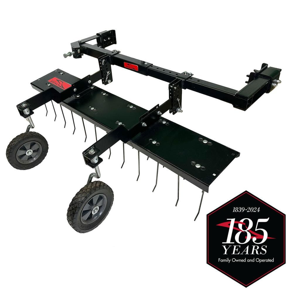 Brinly-Hardy 48 in. Front Mount Dethatcher for Zero Turn Mowers DTZ ...