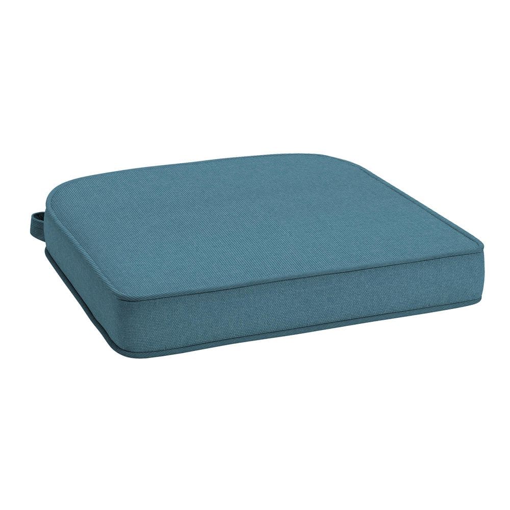 ARDEN Foam Outdoor Double Welted Round Back Seat Cushion 20 x 19 Made ...