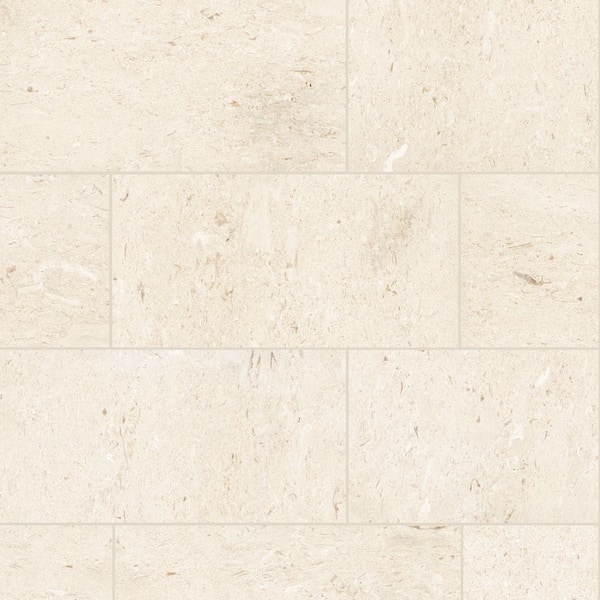 Corso Italia Alpe Gray 24 in. x 24 in. x 0.75 in. Quartzite Stone Look ...