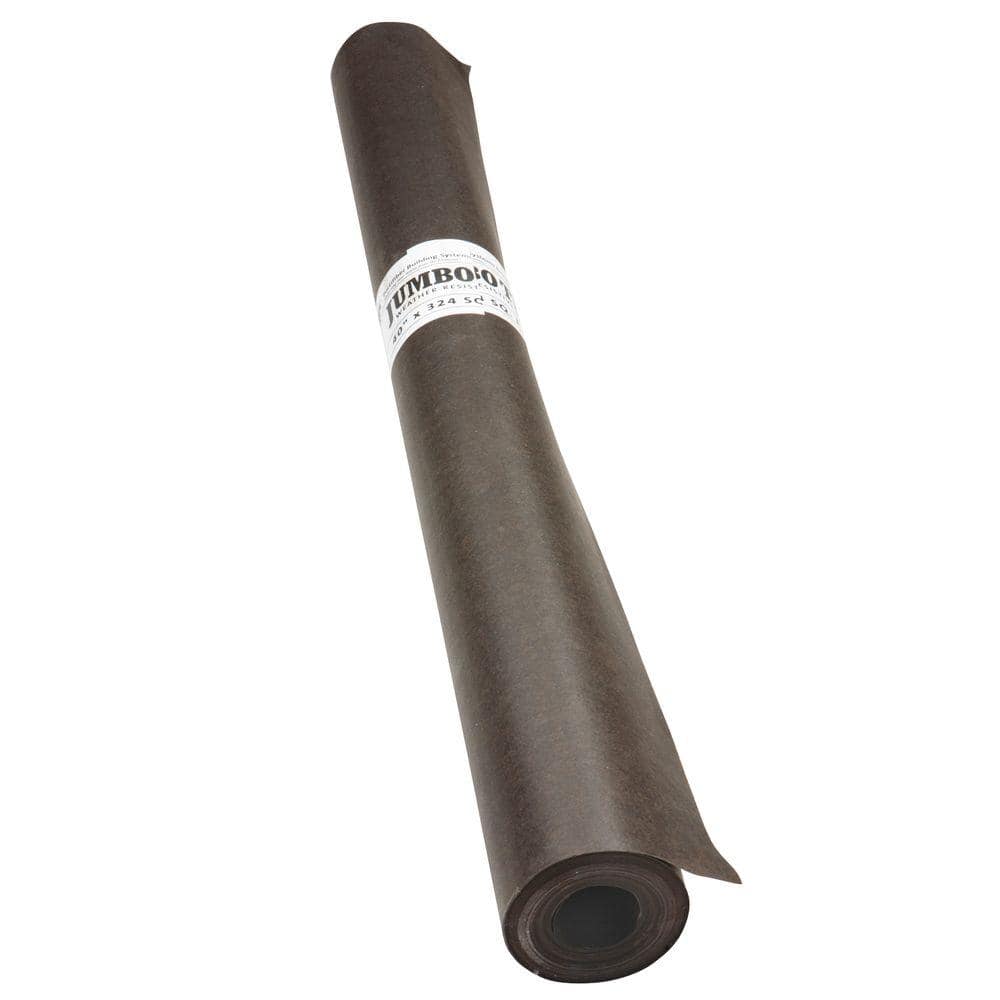 Davis Wire 3 ft. 4 in. x 97 ft. 1-Ply 324 sq. ft. Building Paper 29766 ...