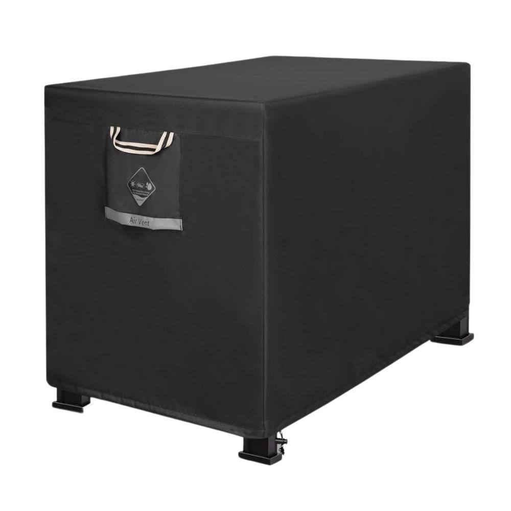 Misopily 1000N Max Tension Fire Pit Cover Rectangular 900D Upgrade ...