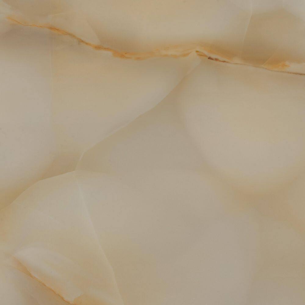 Apollo Tile Splendor 24 in. x 48 in. Lappato Miele Porcelain Onyx Large ...