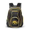 Denco NCAA Iowa Hawkeyes 19 in. Black Trim Color Laptop Backpack ...