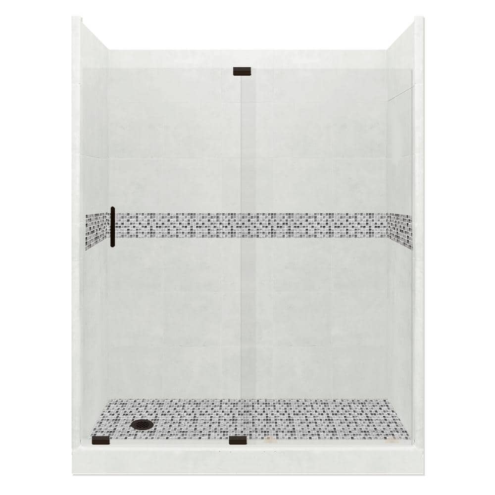 American Bath Factory Del Mar Grand Slider 34 in. x 60 in. x 80 in ...