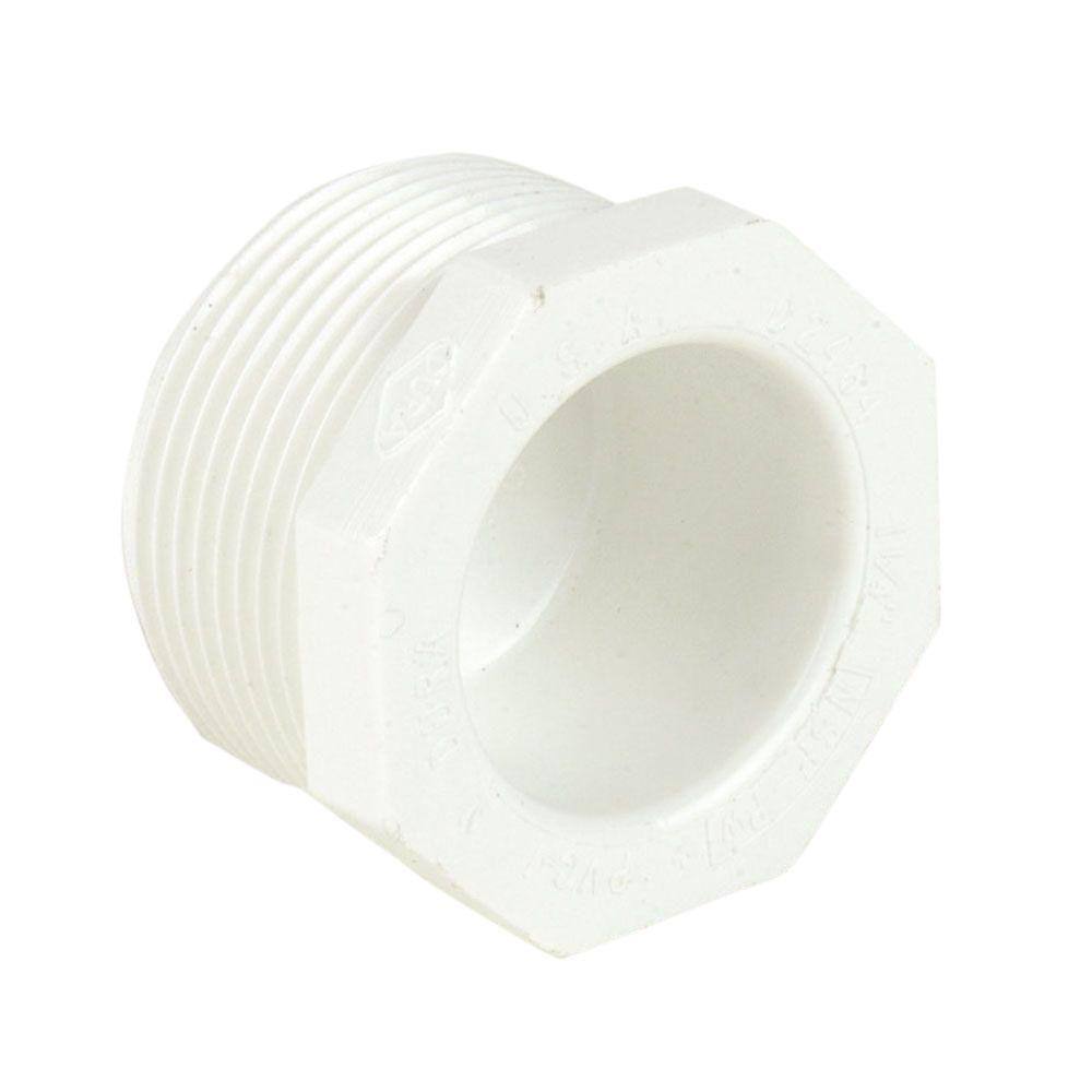 DURA 3/4 in. Schedule 40 PVC Plug C450-007 - The Home Depot