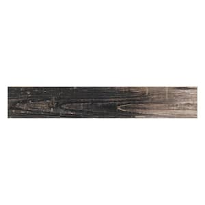 Apollo Tile Bois 4 in. x 5 in. Matte Brown Porcelain Large Format Slate ...
