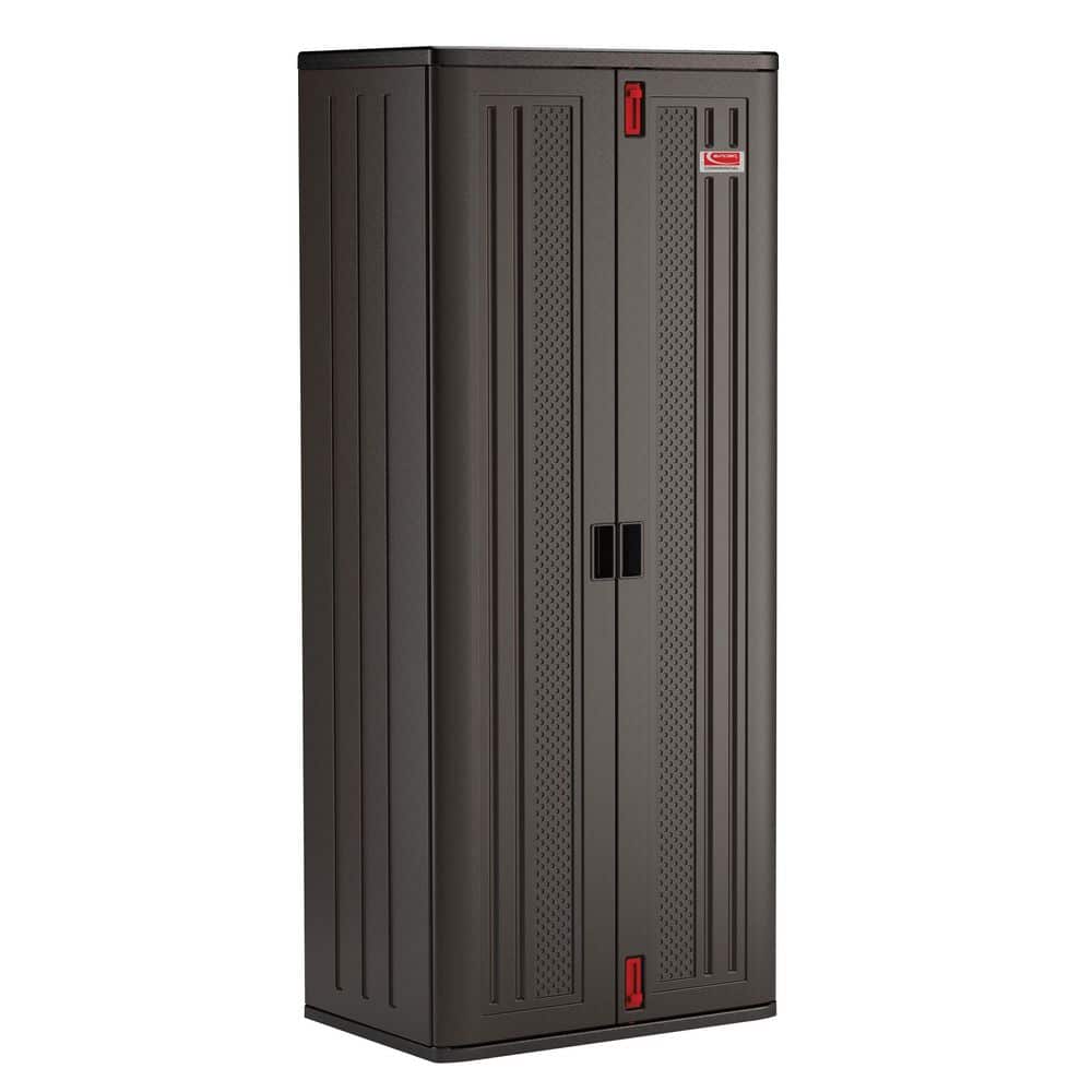 Suncast Commercial 30 in. W x 72 in. H x 20 in. D Plastic Freestanding ...