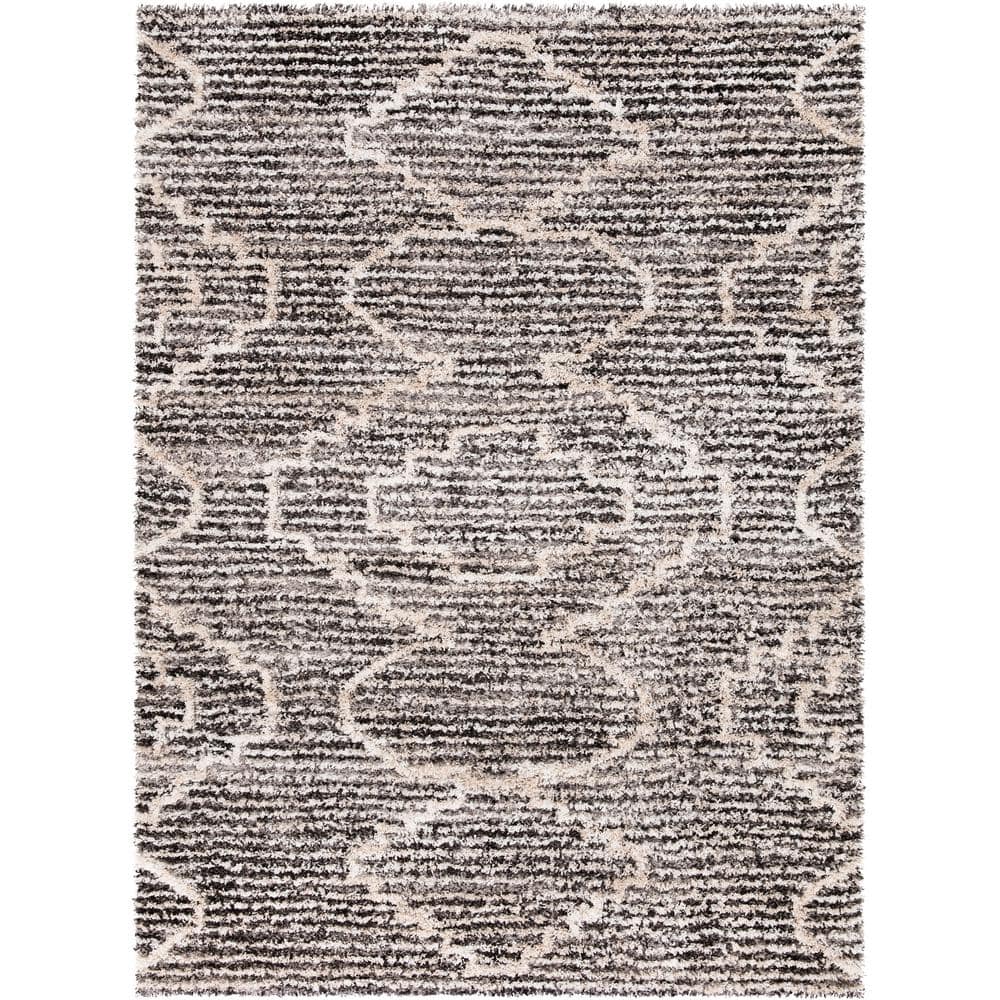 Concord Global Trading Serenity Gray 7 ft. x 9 ft. Traditional Area Rug ...