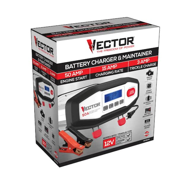 VECTOR 50 Amp Battery Charger/Maintainer VECBC50 - The Home Depot