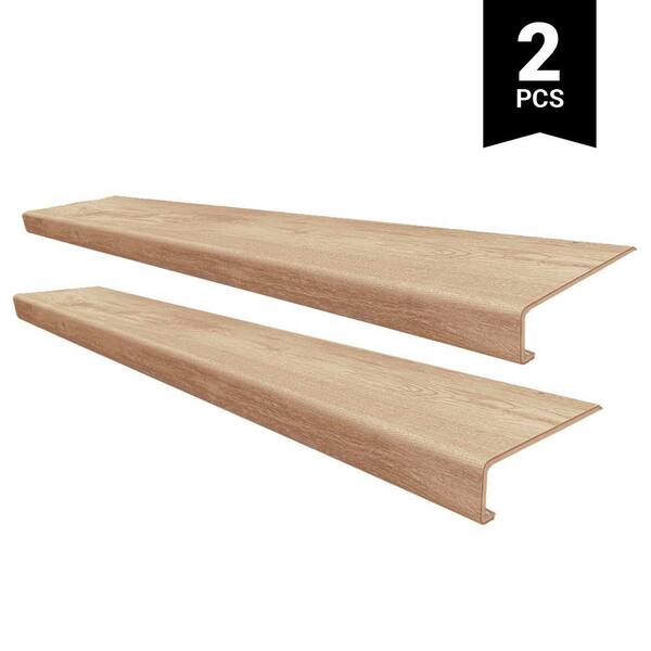 STEPSOLUTION Navarra Maple Stair Tread Molding Square - Exact Match for ...