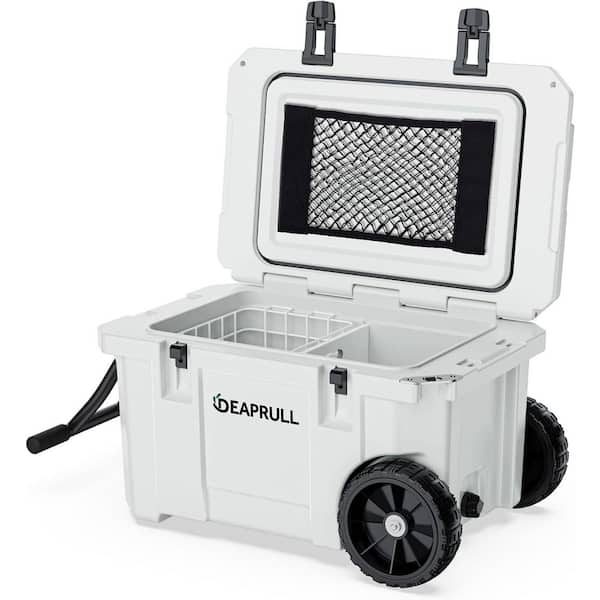 WTVWTV 55 qt. Hard Cooler, Ice Chests Portable Camping Coole, Leak ...