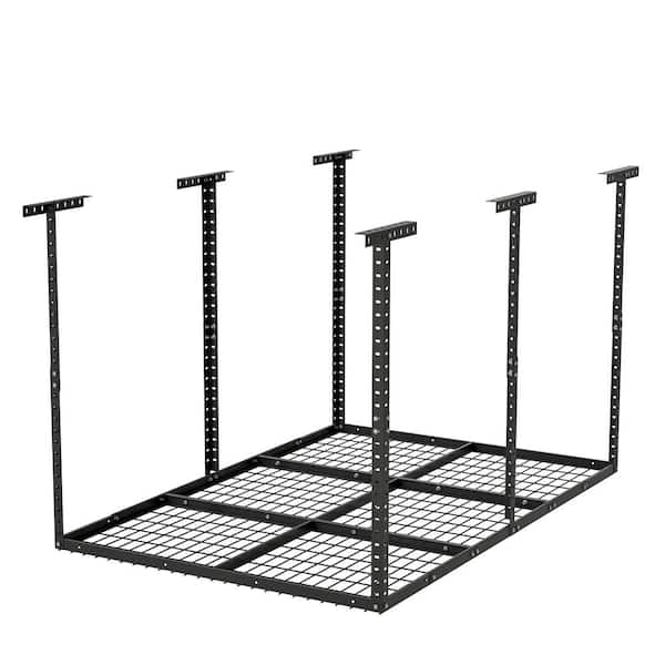 Angel Sar 4 ft. x 6 ft. Adjustable Overhead Garage Storage Rack, 560 ...