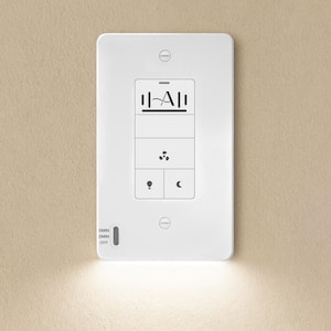 Akicon 1390 Series Humidity Sensor Switch 5-Function On/Off Switch in ...