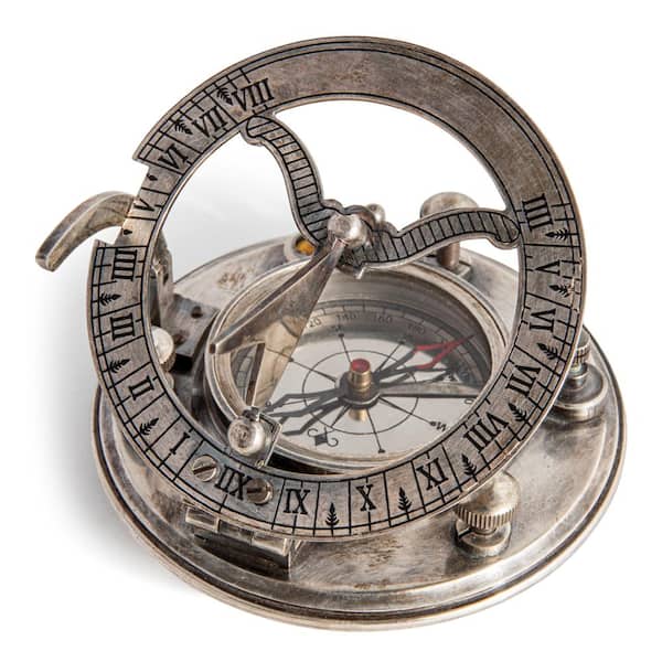AUTHENTIC MODELS Khalil Mariner's Compass in Polished Aluminum CO019 ...