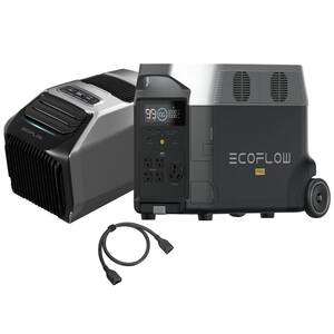 EcoFlow 5100 BTU Portable Air Conditioner WAVE 2 Cools 100 sq.ft. with ...