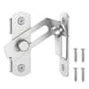 WINSOON 90-Degree Stainless Steel Flip Door Sliding Latch Barn Door Lock Heavy-Duty Gate Latch ...