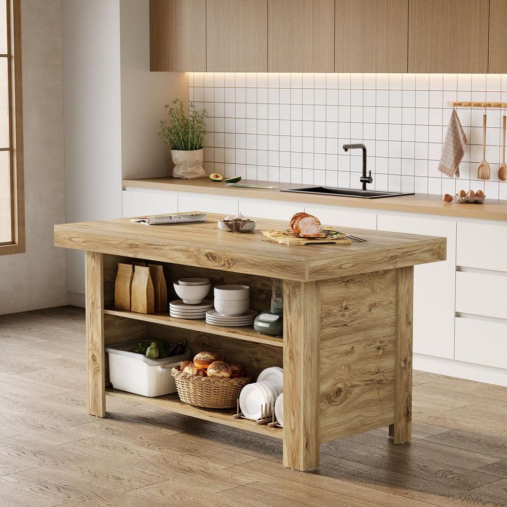 Have a question about TRIBESIGNS WAY TO ORIGIN Halseey Light Brown Wood ...