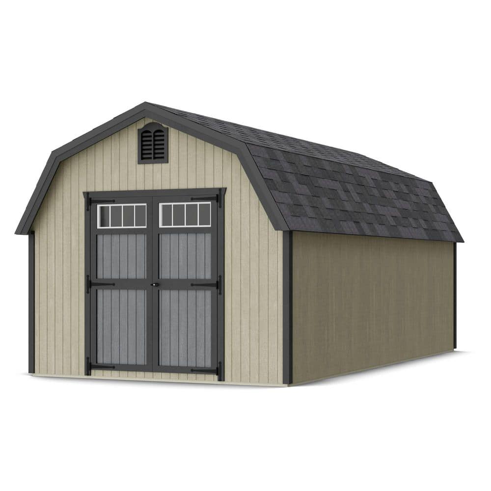 Little Cottage Co. Colonial Greenfield 10 ft. x 20 ft. Outdoor Wood ...