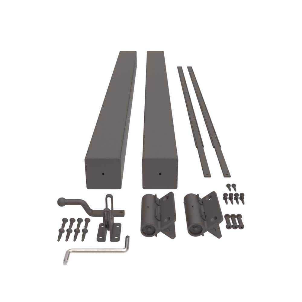 Barrette Outdoor Living VersaRail Cambridge 36 in. Matte Bronze ...