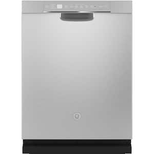 Frigidaire 24 in. Stainless Steel Front Control Tall Tub Dishwasher ...