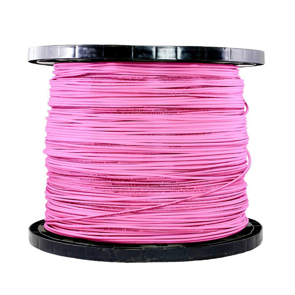 Cerrowire 2,500 ft. 12 Gauge Pink Stranded Copper THHN Wire 112-3611M ...