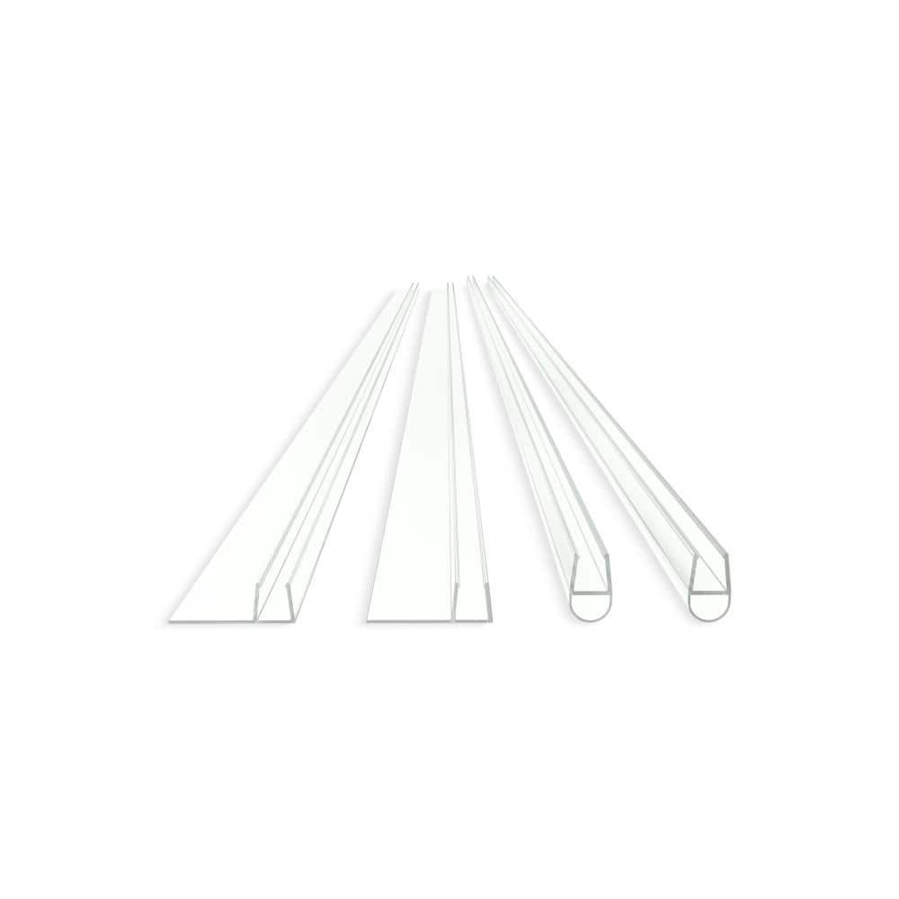 KOHLER Sliding Bath Or Shower Door Seal Kit For 3/8"-Thick Glass 705137 ...