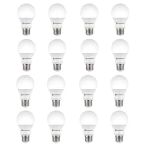 60-Watt Equivalent A19 Non-Dimmable Energy Efficient LED Light Bulb ...
