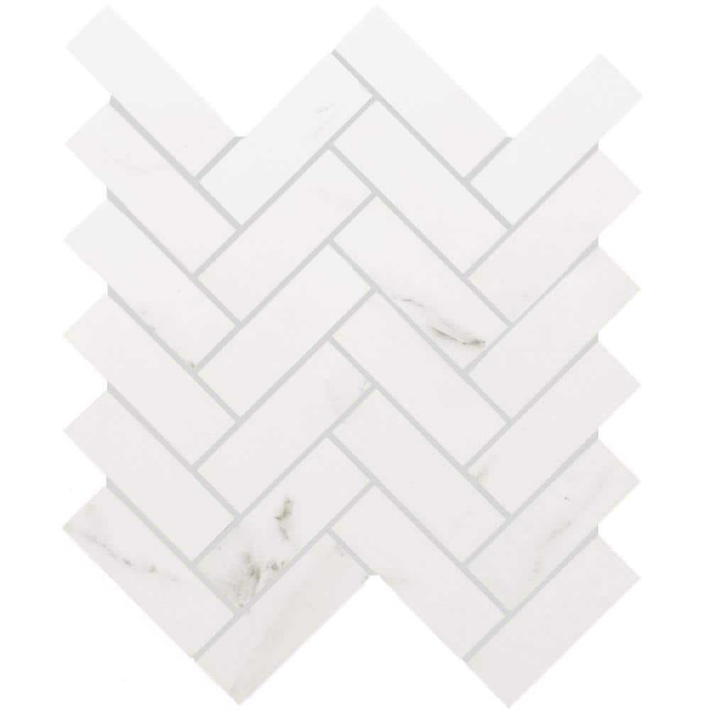 Florida Tile Home Collection Michelangelo Calacatta 12 in. x 15 in ...