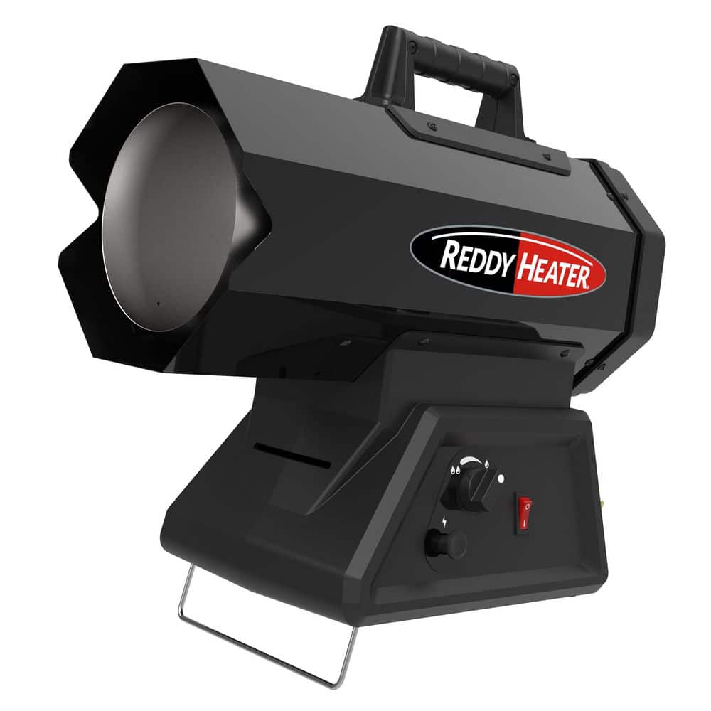 Reddy Heater 60,000 BTU Hybrid Propane LP Forced Air Space Heater ...