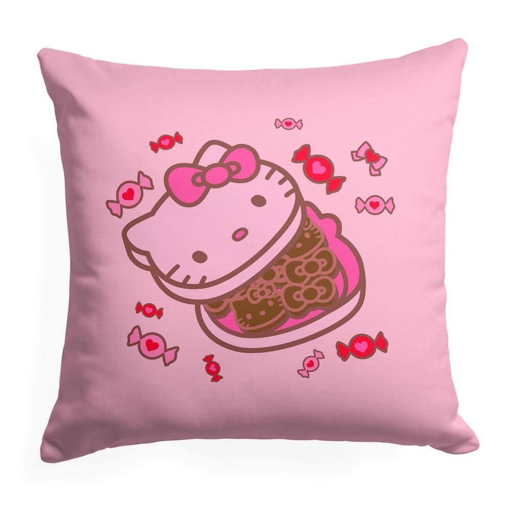 THE NORTHWEST GROUP Sanrio Valentine Day Sweet Tooth Printed 18 x18 ...