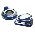 Intex Mega Chill II 48 in. Inflatable Float Beverage Pool Cooler and ...