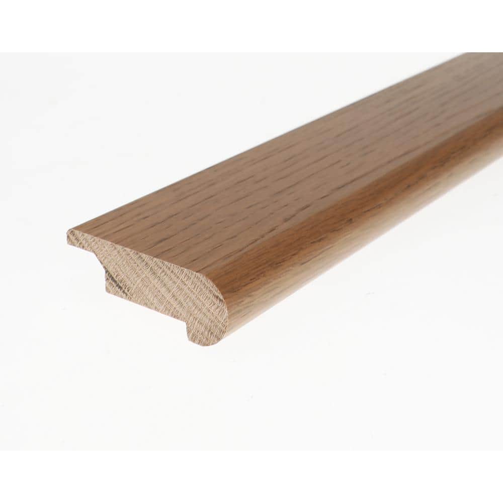 ROPPE Zoe 0.5 in. T x 2.75 in. W x 78 in. L Overlap Wood Stair Nose ...