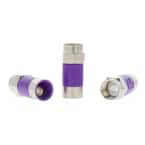 IDEAL RG6 Tool-Less Compression F-Connector (4-Pack) 85-069 - The Home ...
