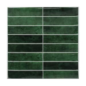 ilemong Green Peel and Stick Backsplash Tile 12" x 12" Self-Adhesive ...