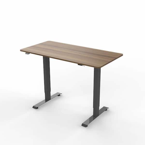 Furniture of america kic industrial black height adjustable desk store