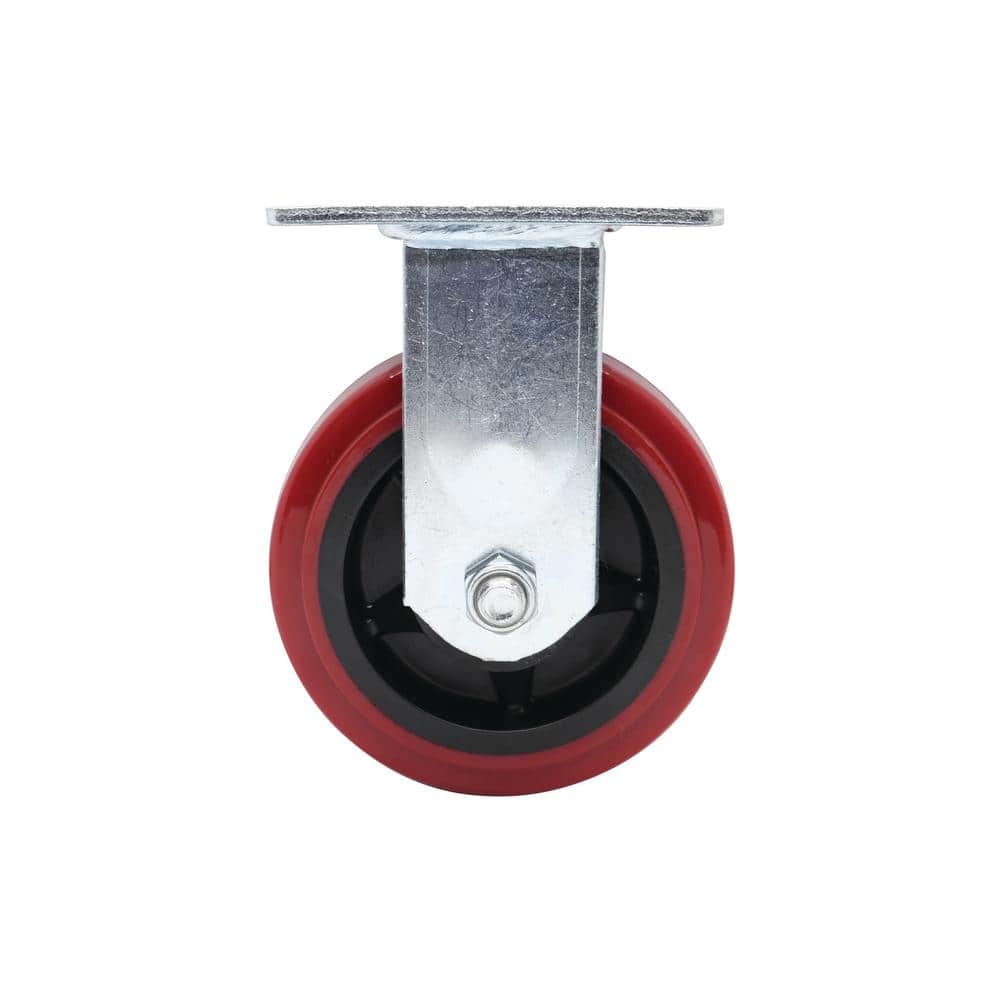 Reviews for Shepherd 5 in. Red Polyurethane and Steel Rigid Plate ...