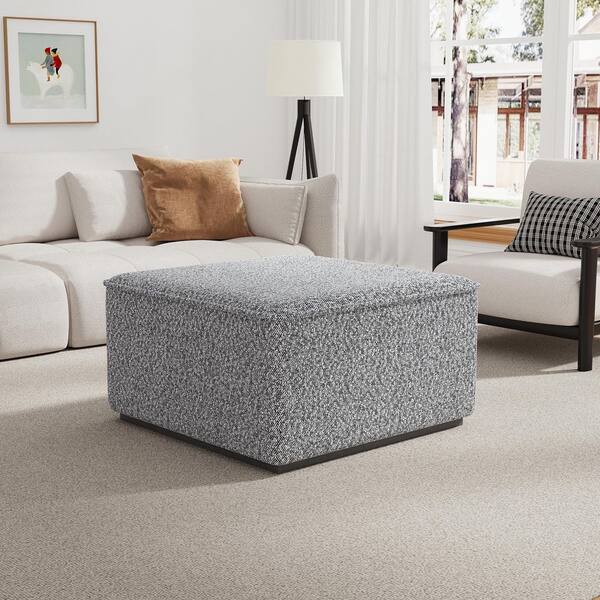 CHRISTOPHER KNIGHT HOME Algar Modern Black White Upholstered Fabric ...