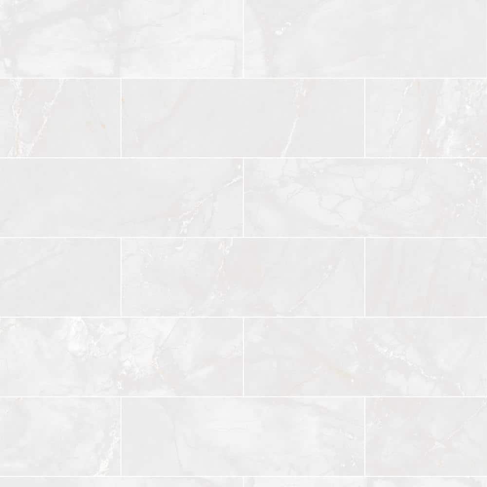 Florida Tile Home Collection Michelangelo Grey 3.75 in. x 12 in ...
