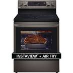 LG 33 in. W 26 cu. ft. Bottom Freezer Refrigerator w/ Multi-Air Flow ...