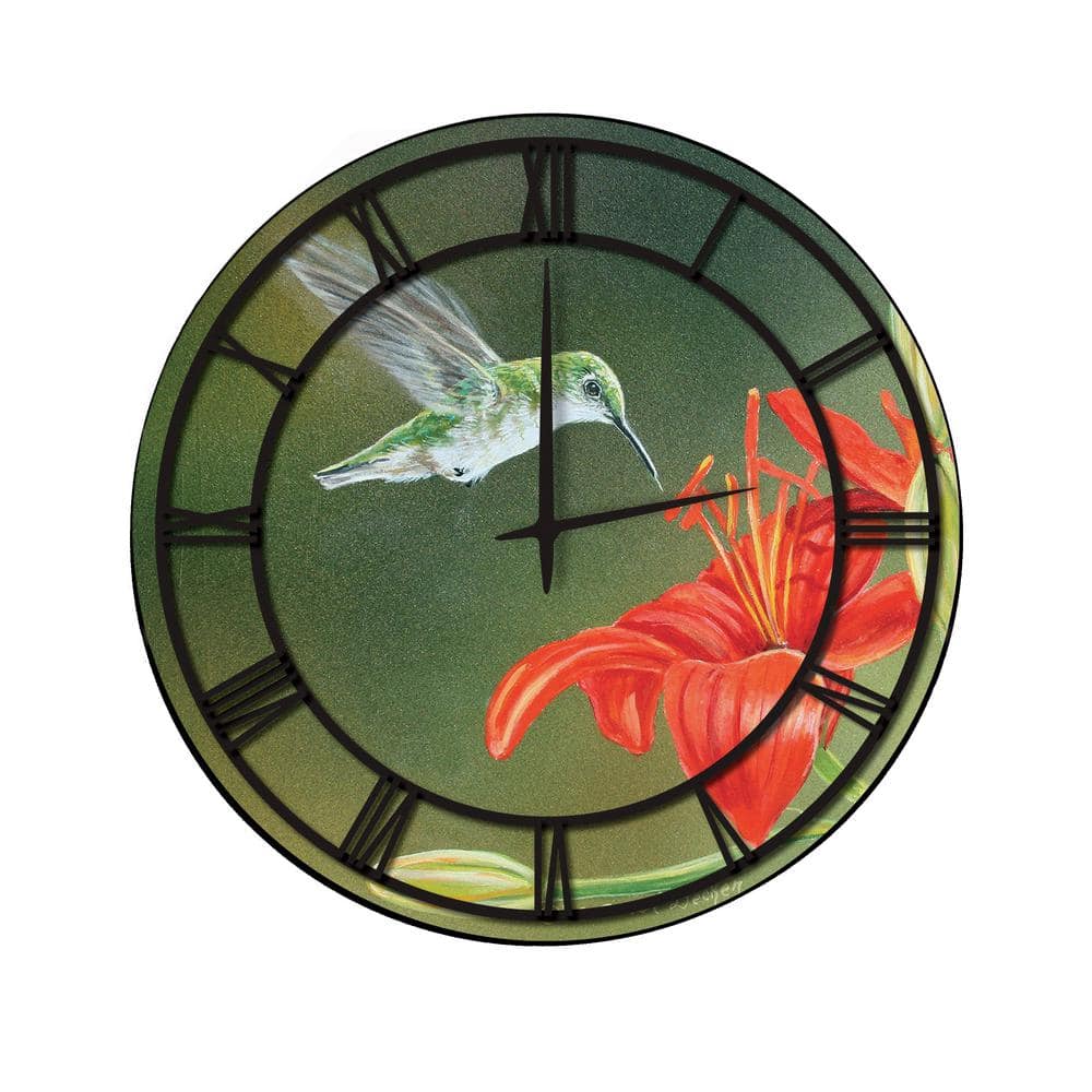 "Lily Ruby Throat" Full Coverage Art and Black Numbers Imaged Wall ...