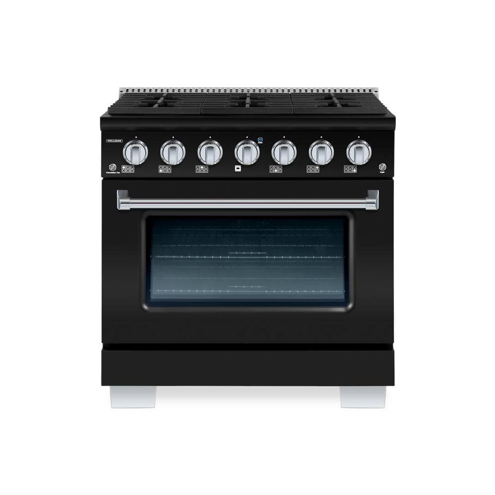 Reviews for Hallman BOLD 36" 5.2 Cu. Ft. 6 Burner Freestanding Single ...