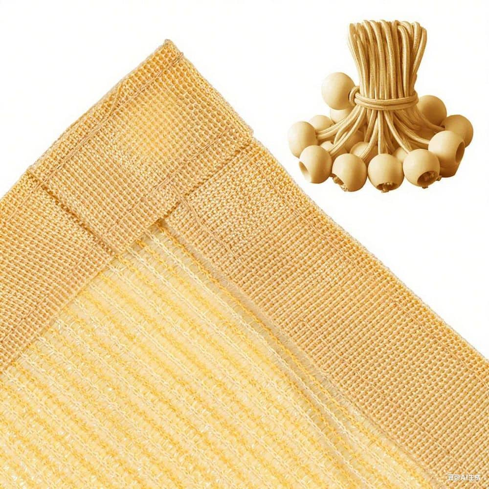 Shatex Shade Cloth Wheat 90% Sunblock Net UV Resistant for Greenhouse ...