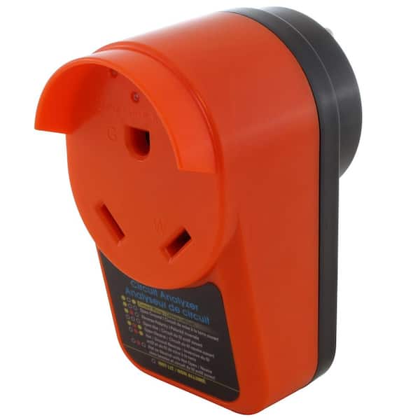 AC WORKS RV 30 Amp NEMA TT-30 Surge Protector Circuit Analyzer RV30ASGP ...