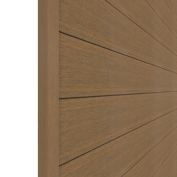 NewTechWood All Weather System 5.5 in. x 96 in. Composite Siding Board ...