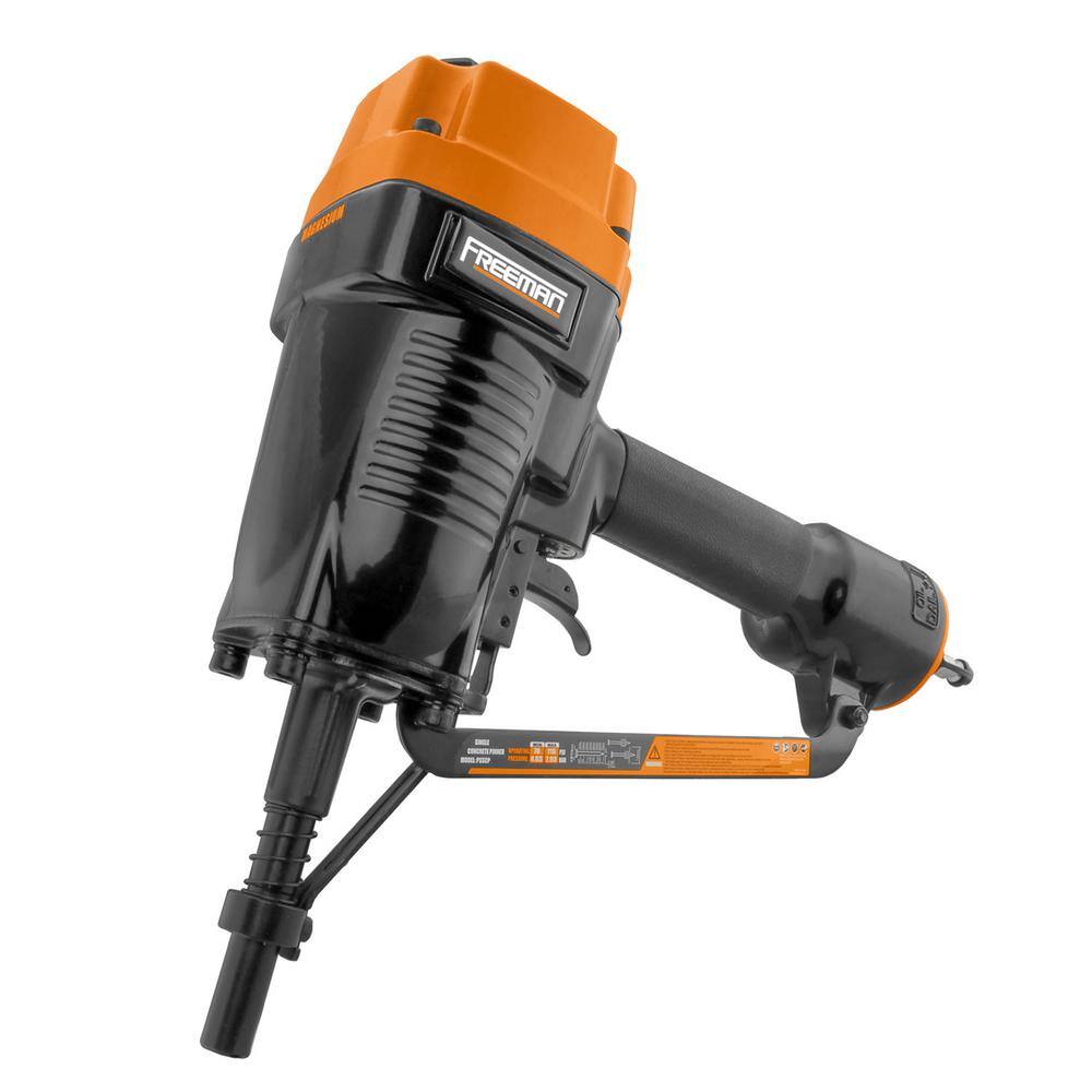 Freeman Pneumatic 3 in. Single Pin Concrete Nailer with Case PSSCP ...