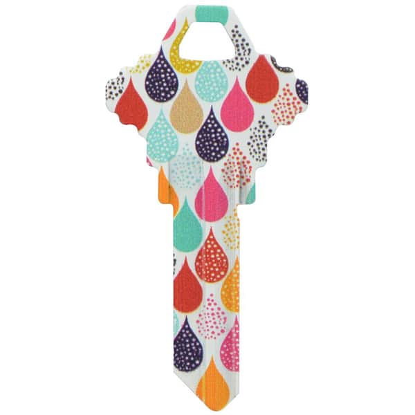 The Hillman Group Schlage Brass House and Entry Key Blank Drops Design ...