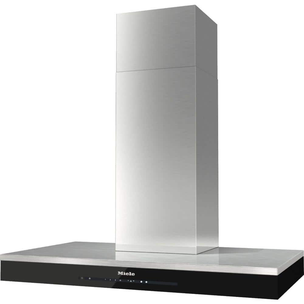 Miele 36 in. Convertible Puristic Wall Mount Range Hood in Stainless ...