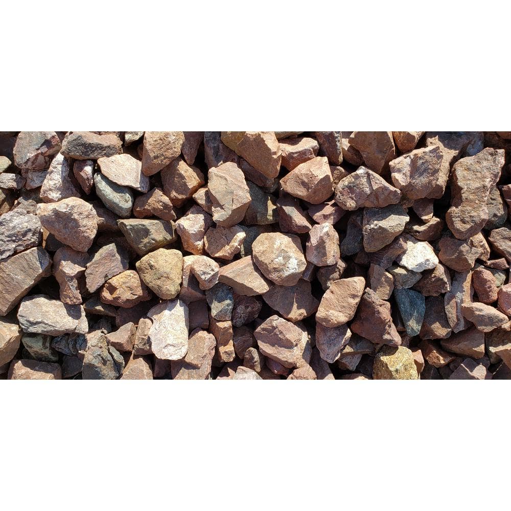 Classic Stone 10 cu. ft. Canyon Red 0.75 in. to 1.25 in. Decorative ...
