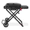 Weber Traveler Portable Propane Gas Grill in Stealth Edition 9013001 ...